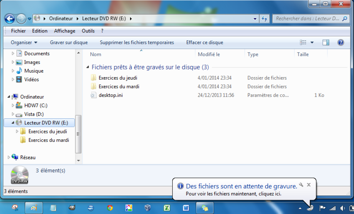 Module 2 Le système d'exploitation Windows 7 (Seven) - Graver un DVD de ...